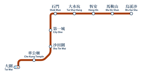 Ma On Shan Line - Ma On Shan Line | IJMacD.com